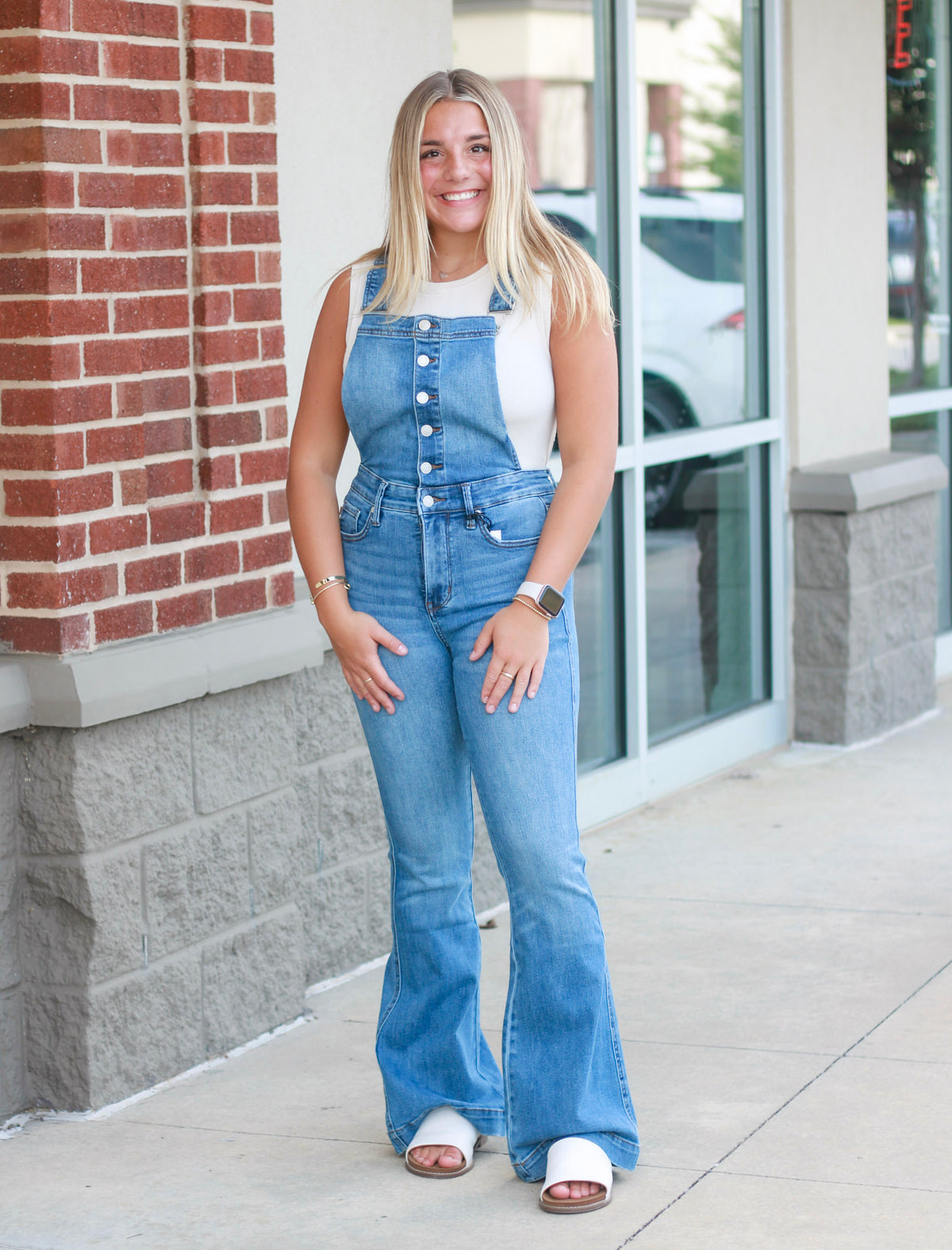 Live Out Loud Judy Blue Overalls - Allure Clothing Boutique