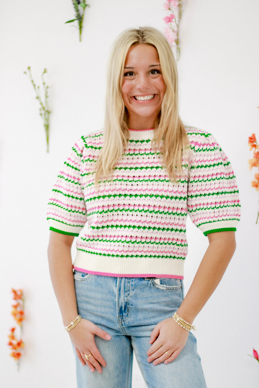 Lovers Lane Stripe Sweater – Allure Clothing Boutique