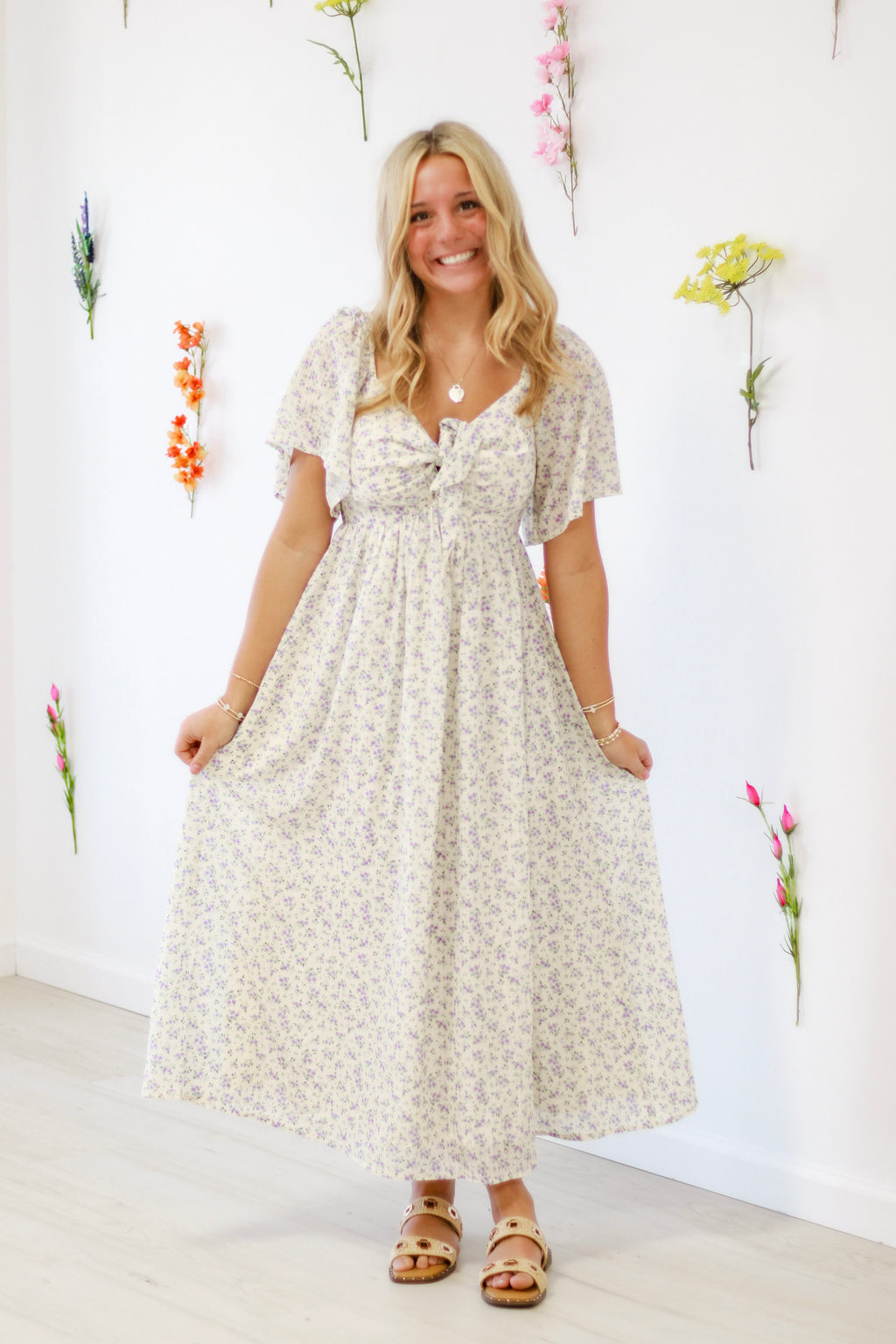 Remembering Spring Midi Dress – Allure Clothing Boutique