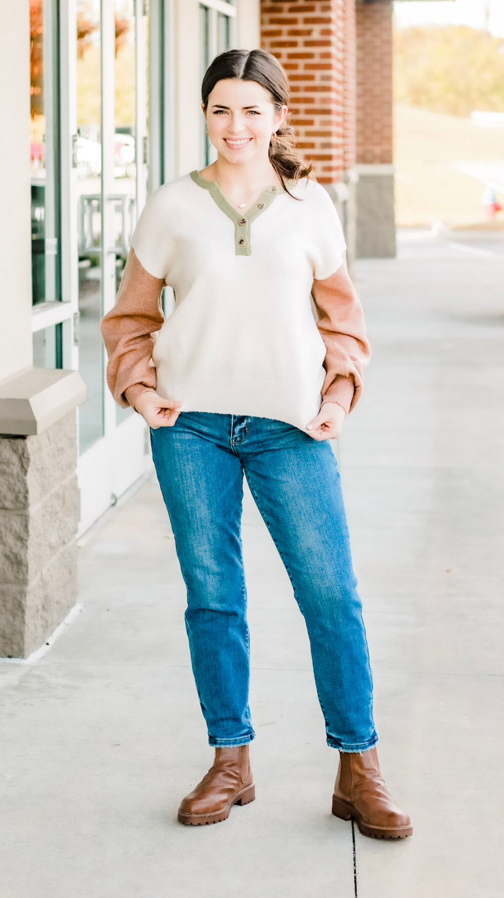Extend an Olive Branch Sweater – Allure Clothing Boutique