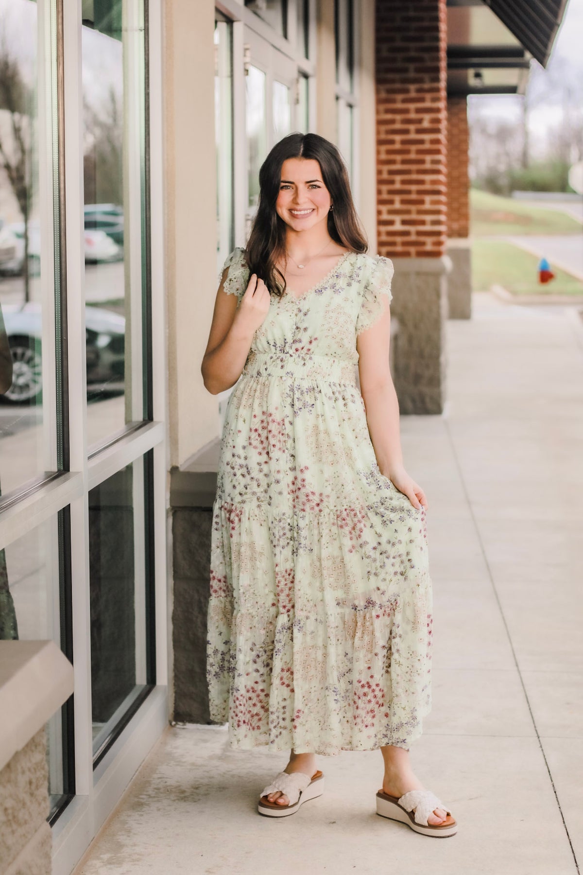 Spring Fling Floral Maxi Dress - Allure Clothing Boutique